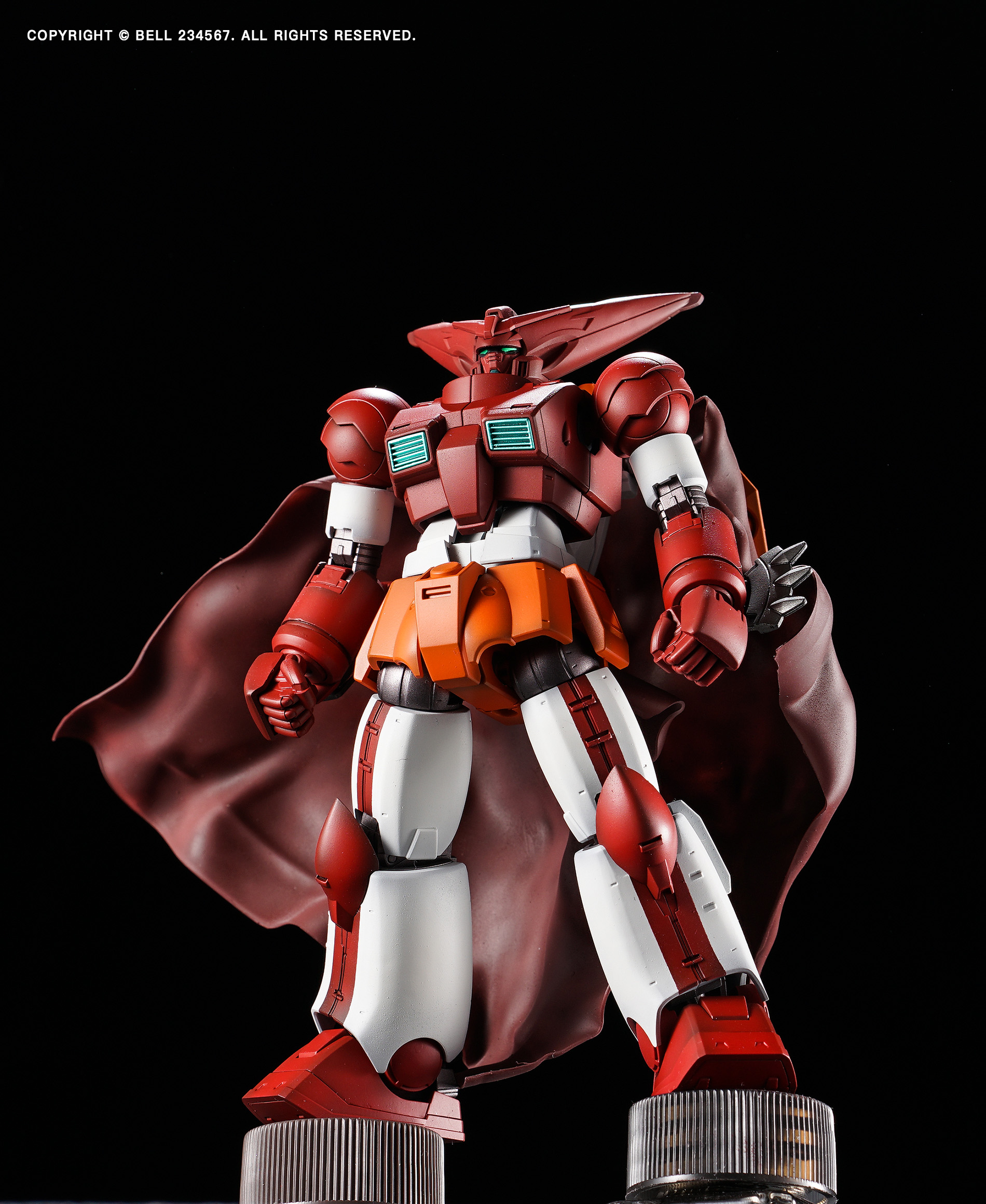 HG 1/144 Getter Robo Getter-1 (Painted Build) ~ Gundam Reference