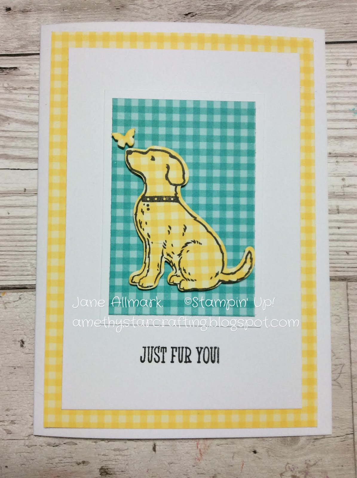 Crafting With Jane: Using Patterned Paper with your Punches - Stampin ...