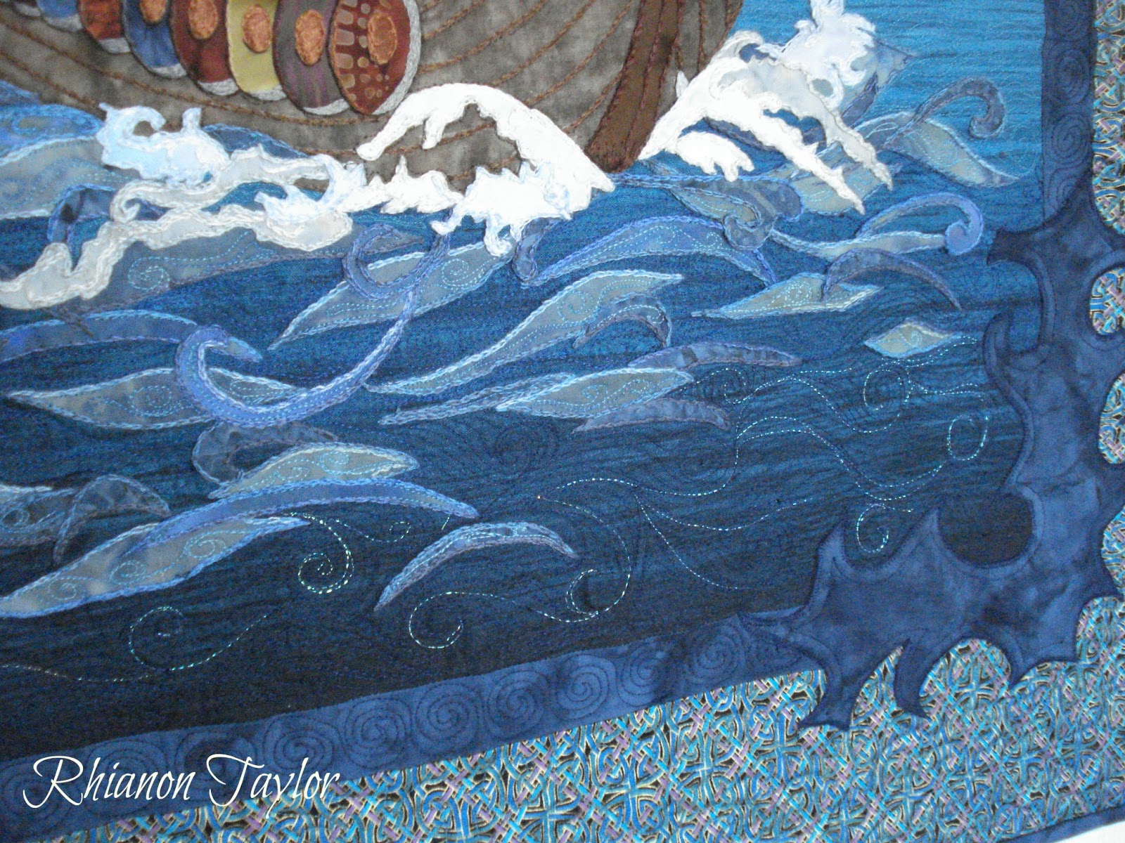 The Nifty Stitcher: Viking Longboat - Finished