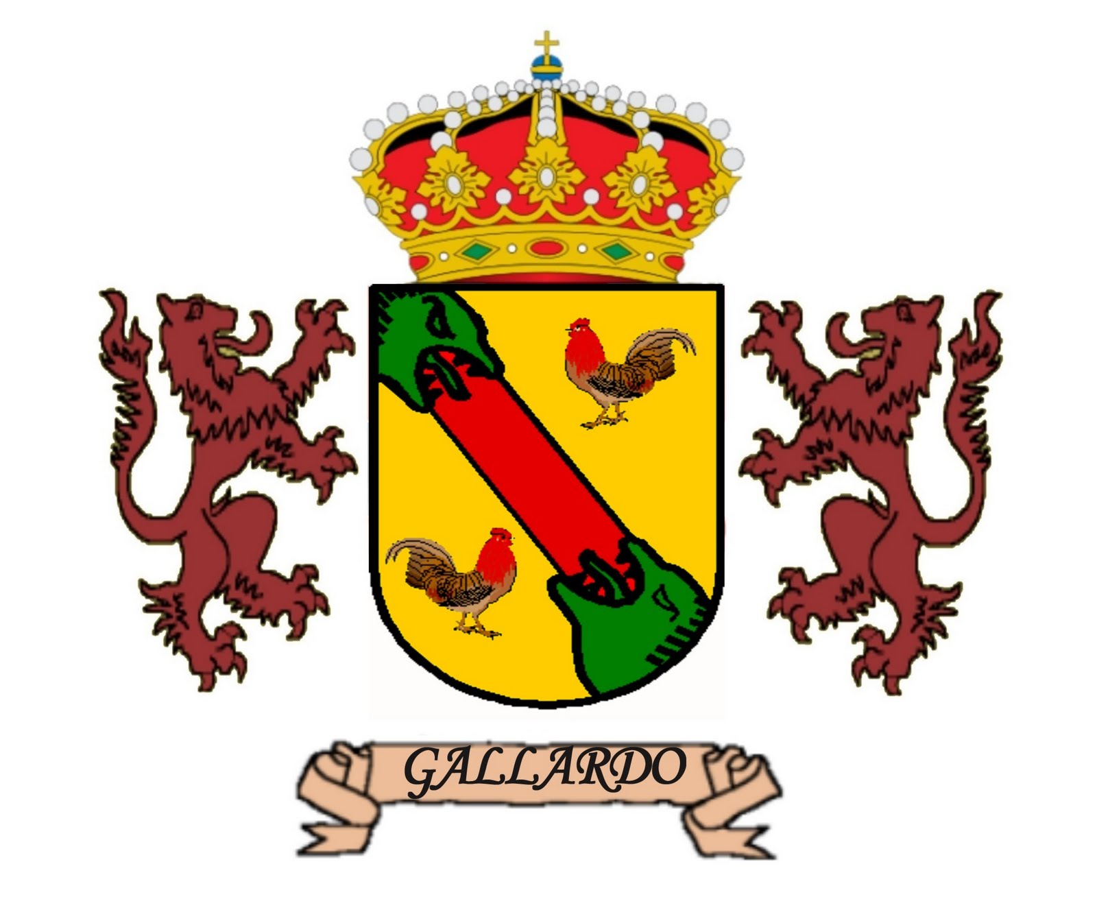 Apellidos y Escudos: Gallardo
