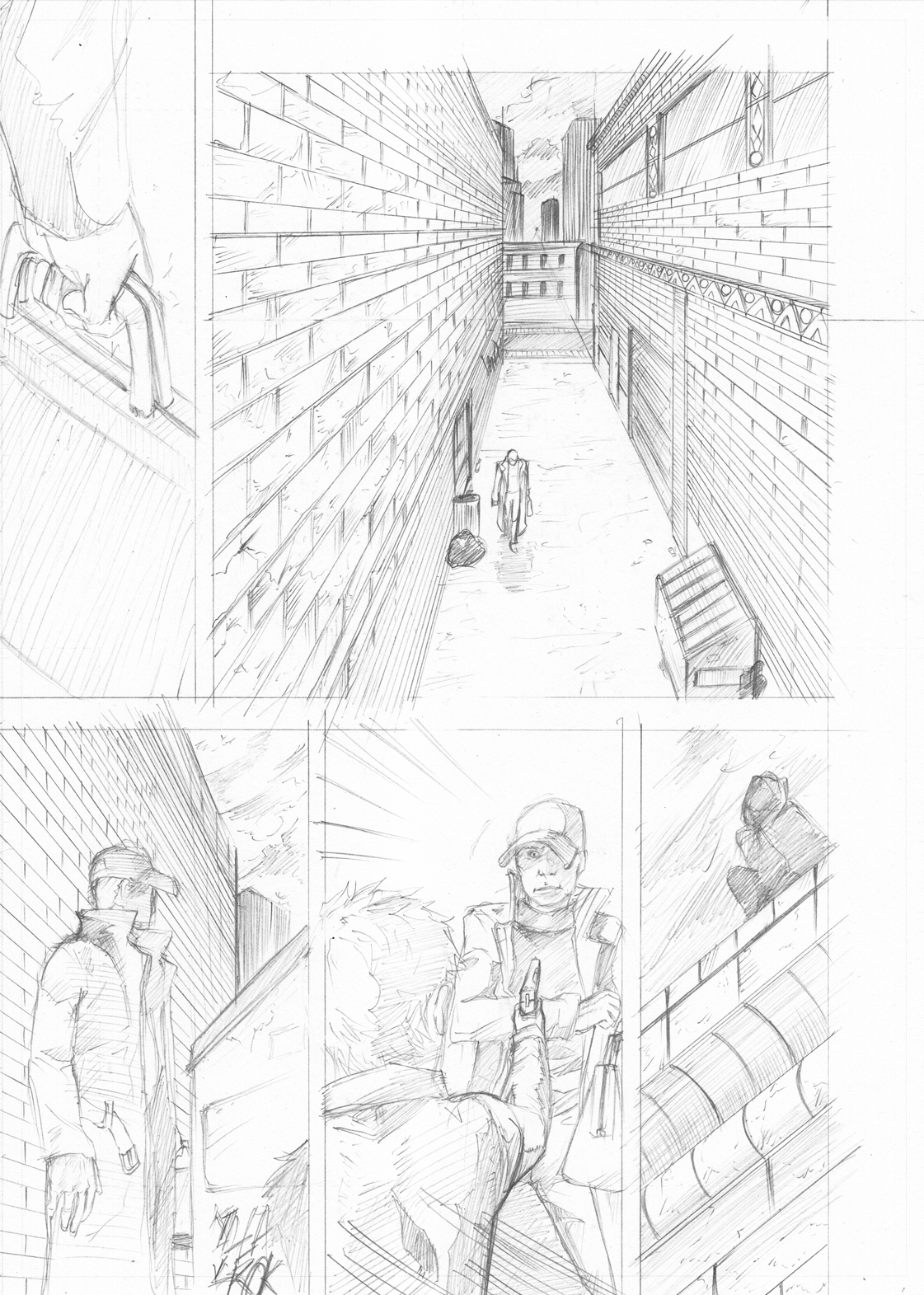 The Comic Art of Jorge Santiago Jr.: Pencil Portfolio 4 images