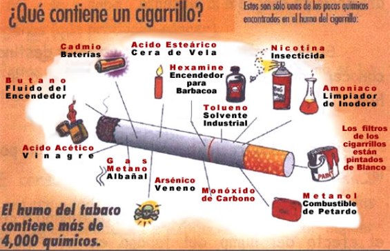 6ºB CEIP El Sol: Factores de riesgo: Tabaco