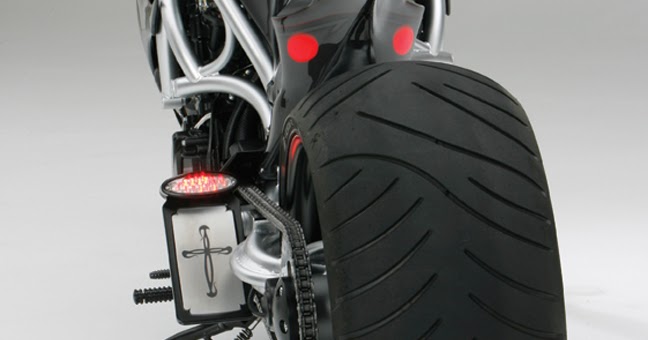 custom motorcycle tail light