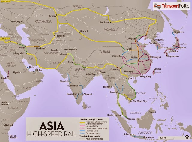 Terra Forming Terra: China's High Speed Rail Web