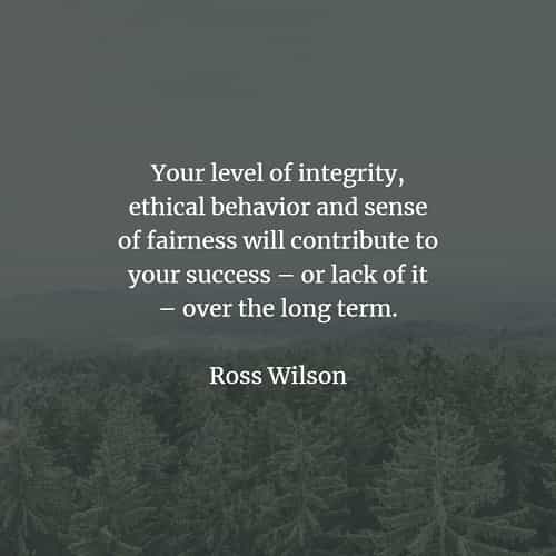 70 Integrity quotes and sayings that encourage morality