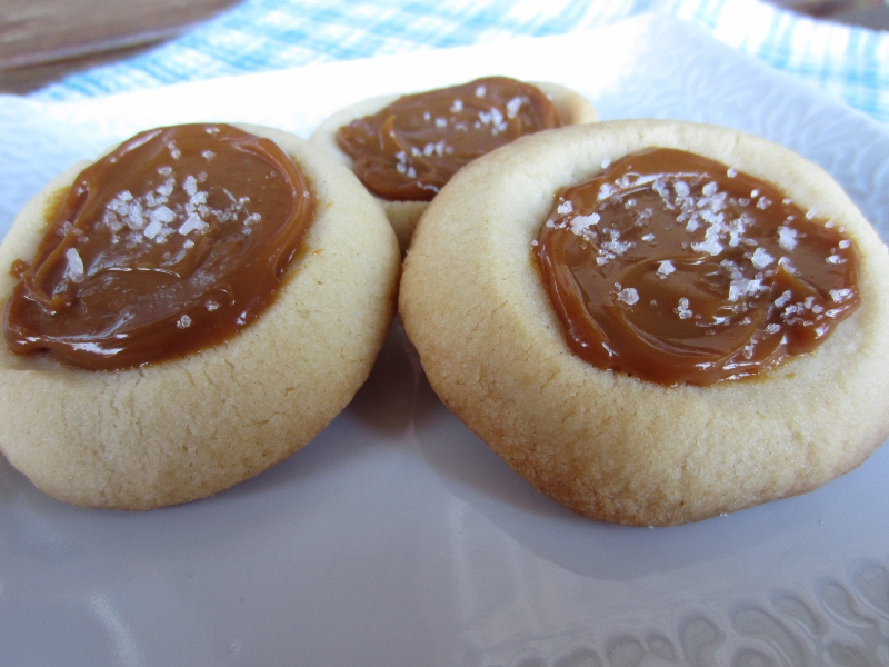 Salted Caramel Shortbread Cookies | Renee's Kitchen Adventures