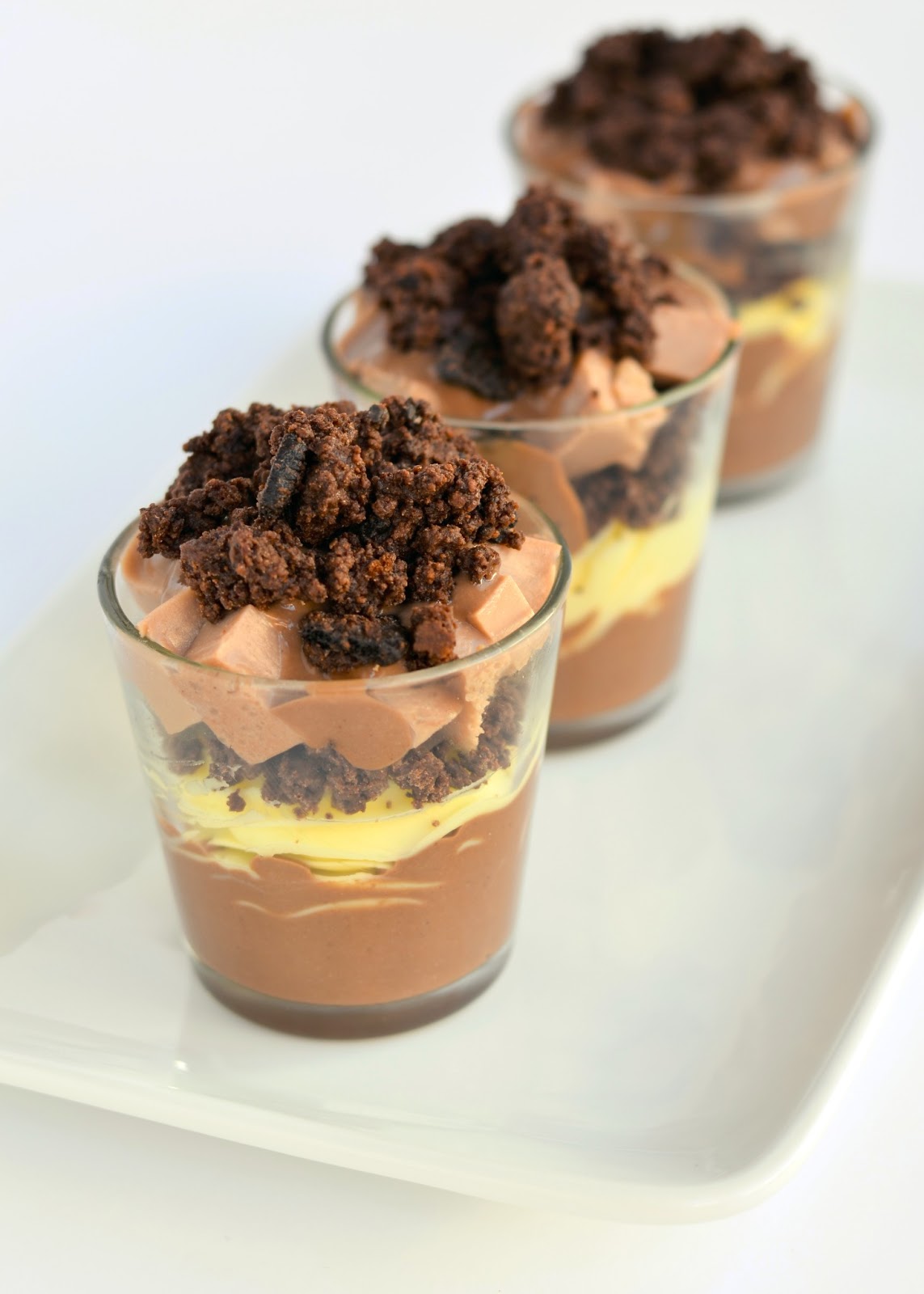 Aussies get patriotic by.... /-/ Mutli layered Milo milk trifle (aka ...