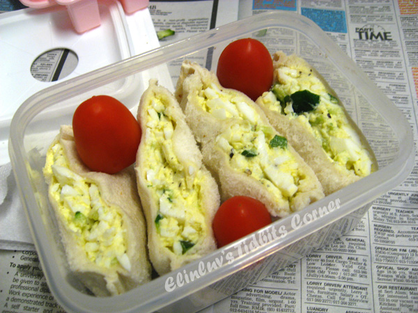 Elinluv's Tidbits Corner: Bento Banter - Breakfast Bento # 4