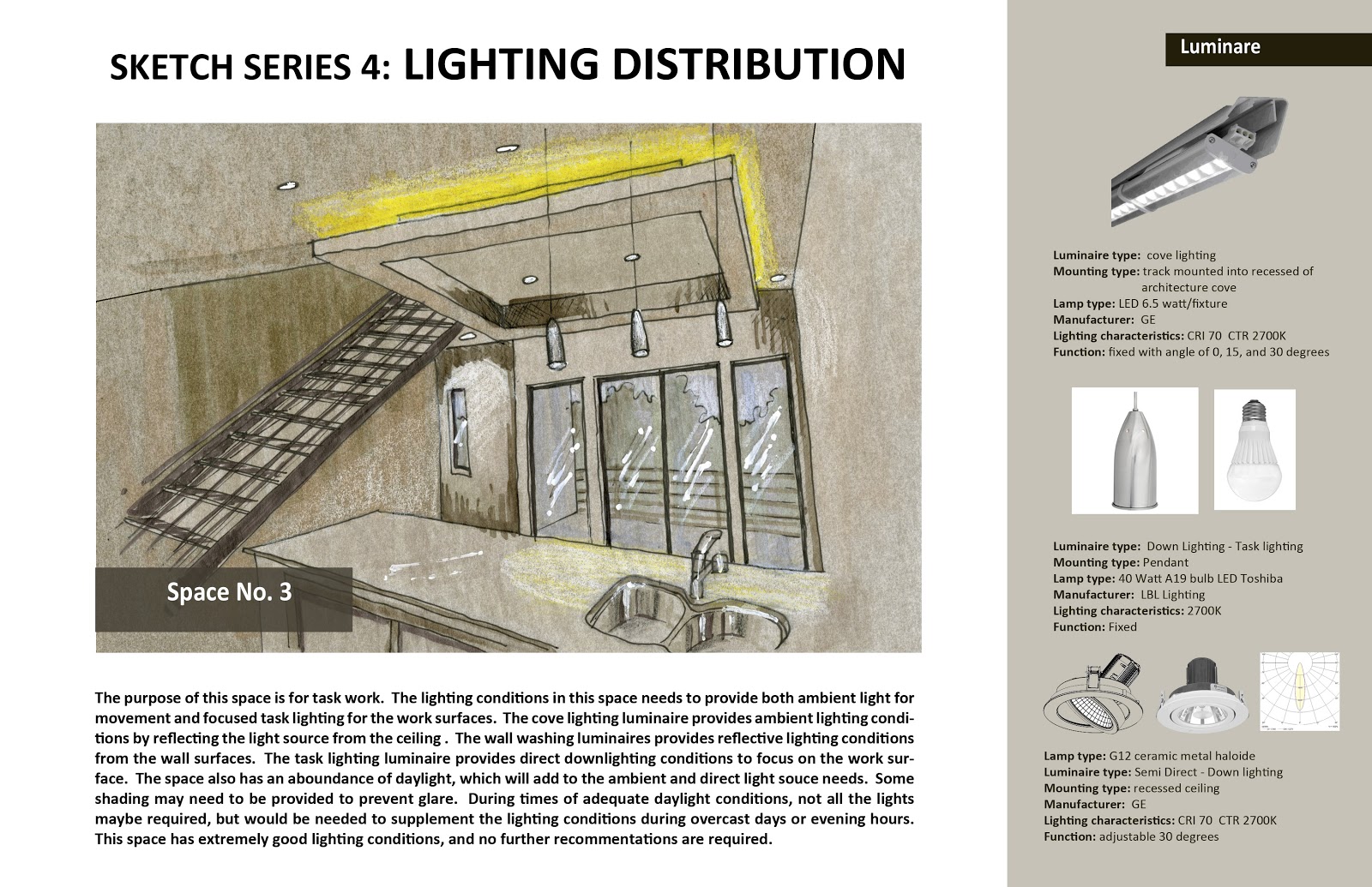 Light and Sound: Light Sketch Series 4