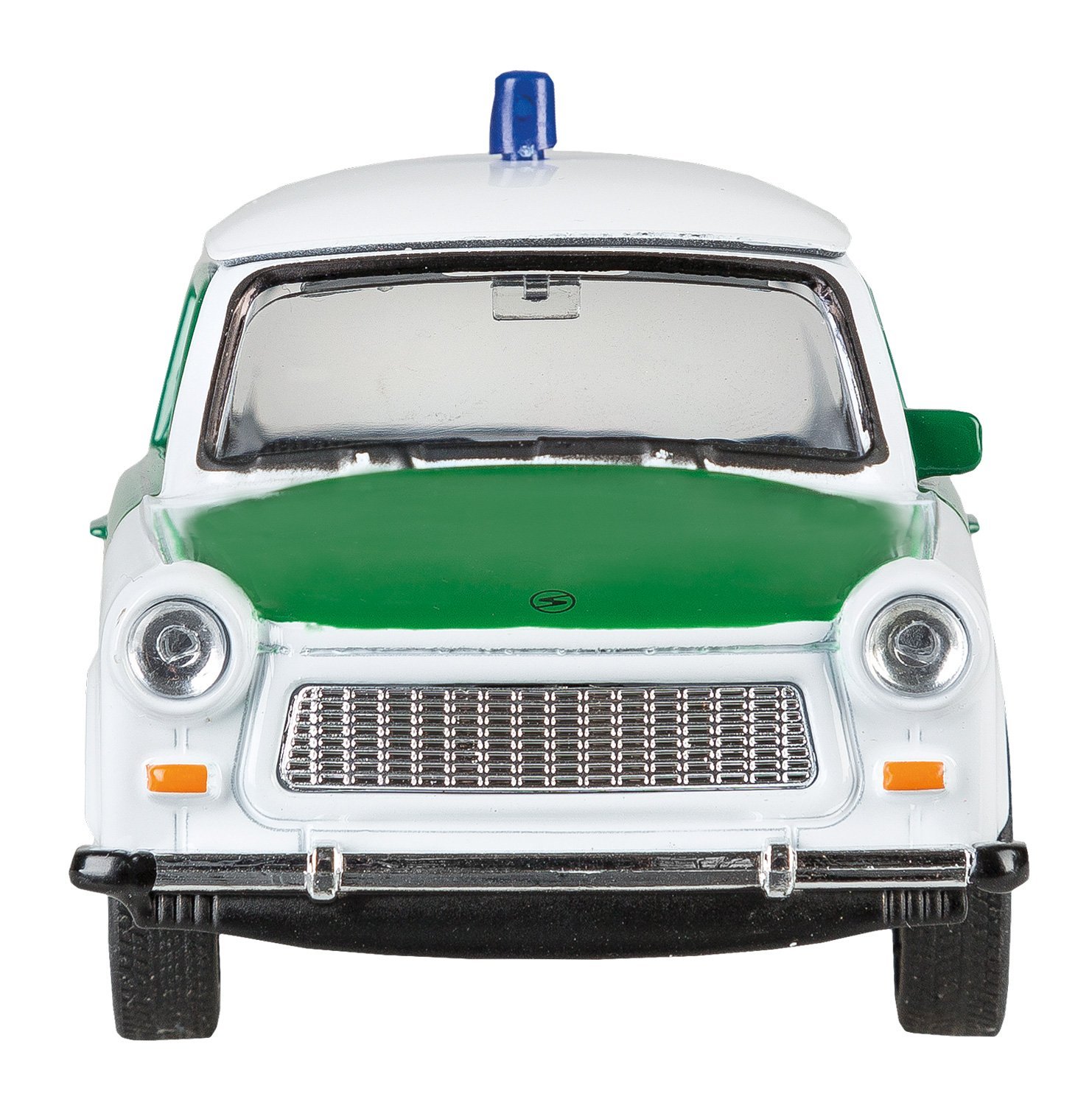 transpress nz: a Trabi police car model of the DDR