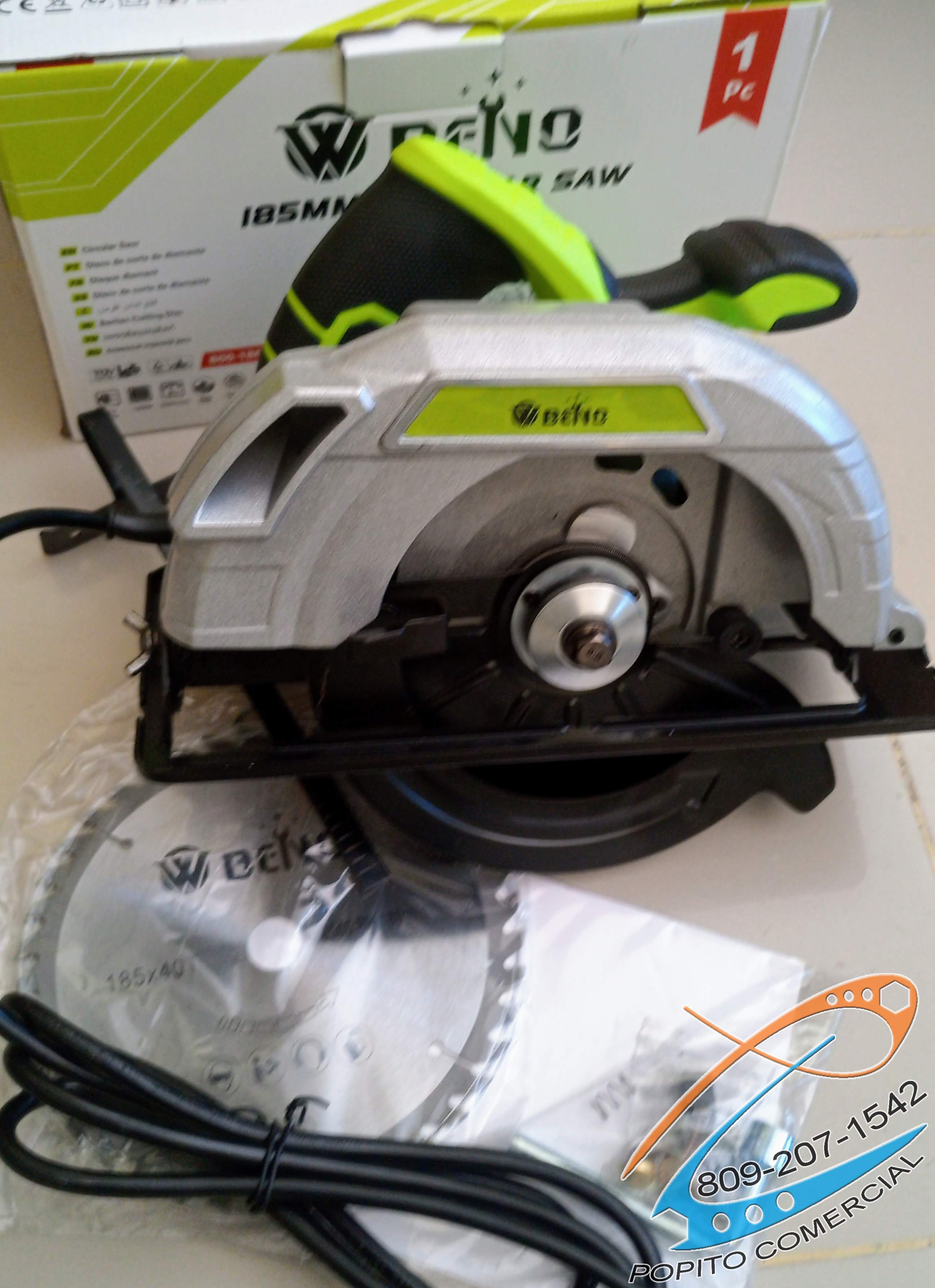 Sierra circular de mano, BENO 800-18000, 1300w, 185mm