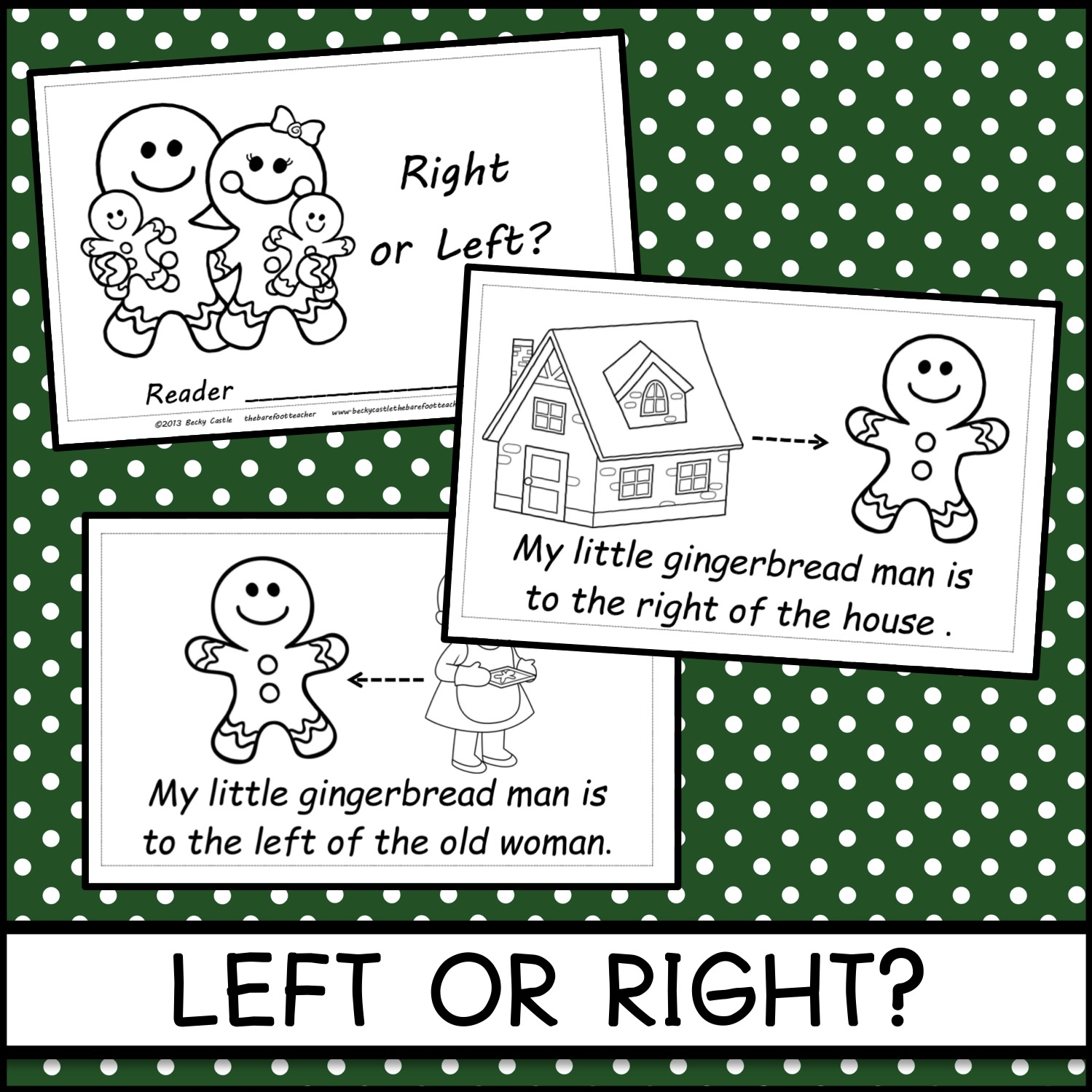 Gingerbread Man Emergent Readers, Scented Play Dough Gifts, Crafts ...