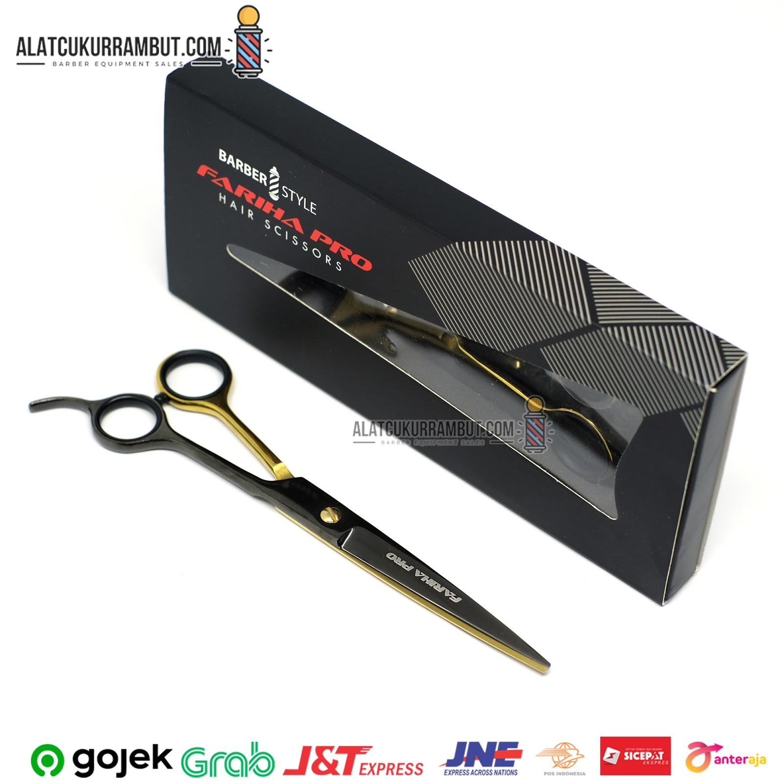 Jual Gunting Rambut Set Gunting Potong Rambut Dan Gunting Sasak Rambut ...