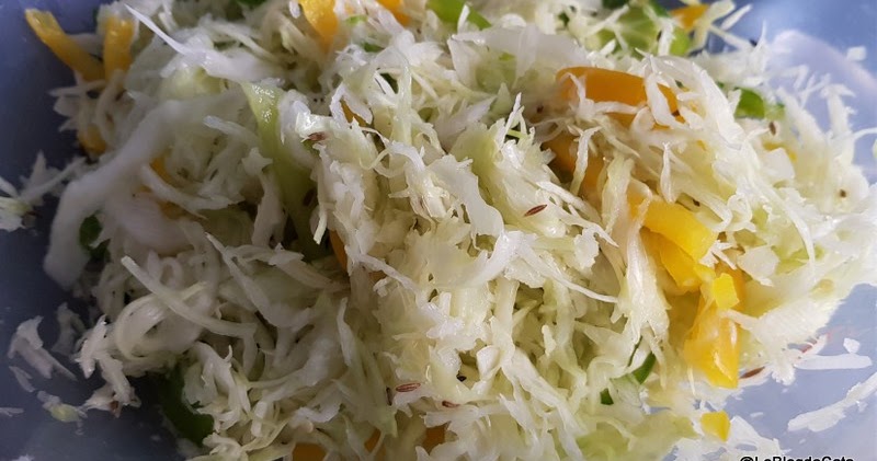 Salade de chou blanc mariné | Food recipes