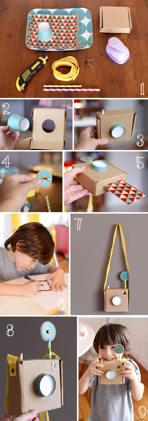 Tutorial: Câmera de Papelão | Maria Cheia de Graça