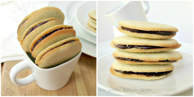 une gamine dans la cuisine: Lemon Milan Cookies