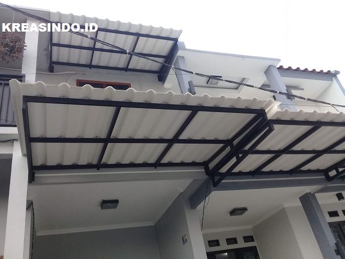 Ini Dia 10 Lebih Model Canopy Besi Minimalis yang Cocok untuk Garasi ...