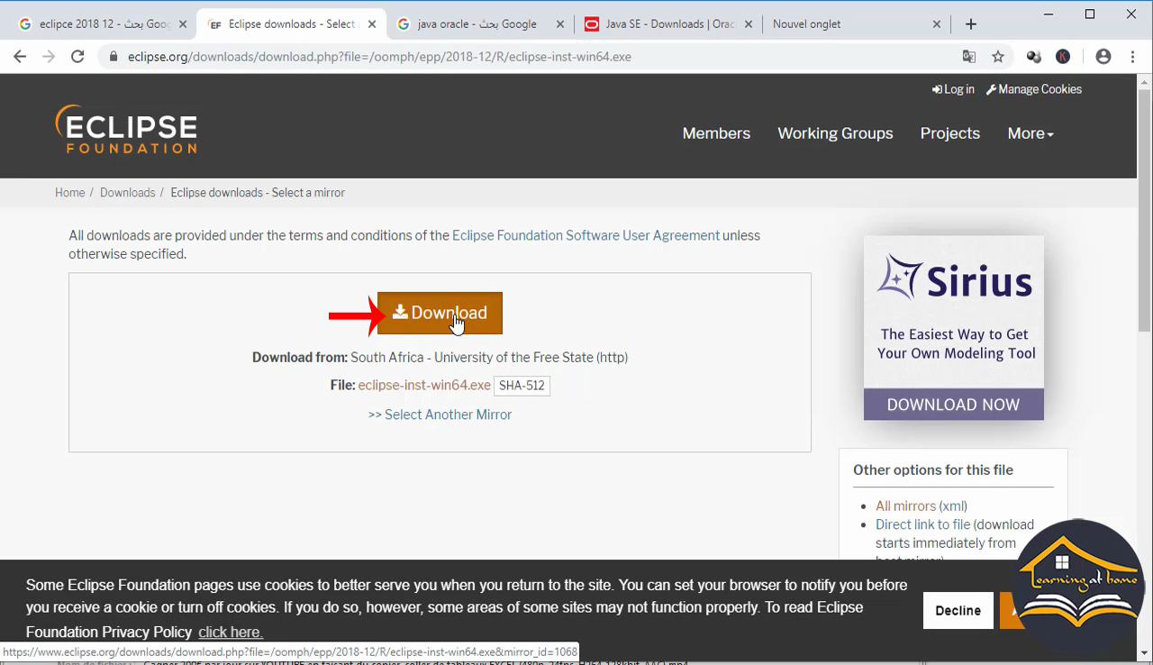 Cour 01 : JavaFx | Télécharger et Installer | JDK Java / Eclipse ...