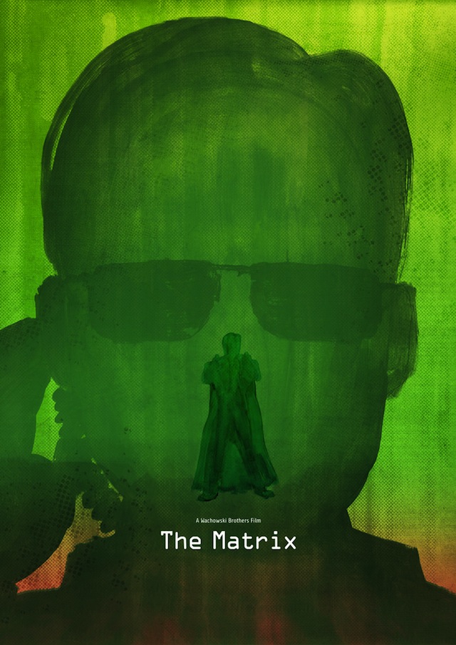 The Geeky Nerfherder: Movie Poster Art: The Matrix (1999)