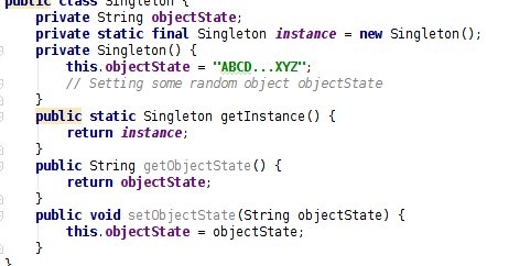 Java In Depth: Implement Singleton class in an efficient way