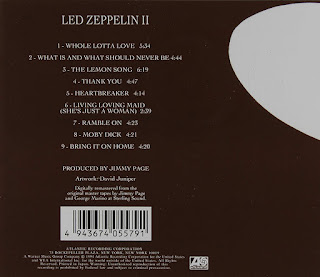 Classic Rock Covers Database: Led Zeppelin - Led Zeppelin II (1969)
