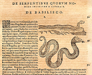 ShukerNature: THE BASILISK AND THE COCKATRICE - MONSTROUS MYTHOLOGY OR ...