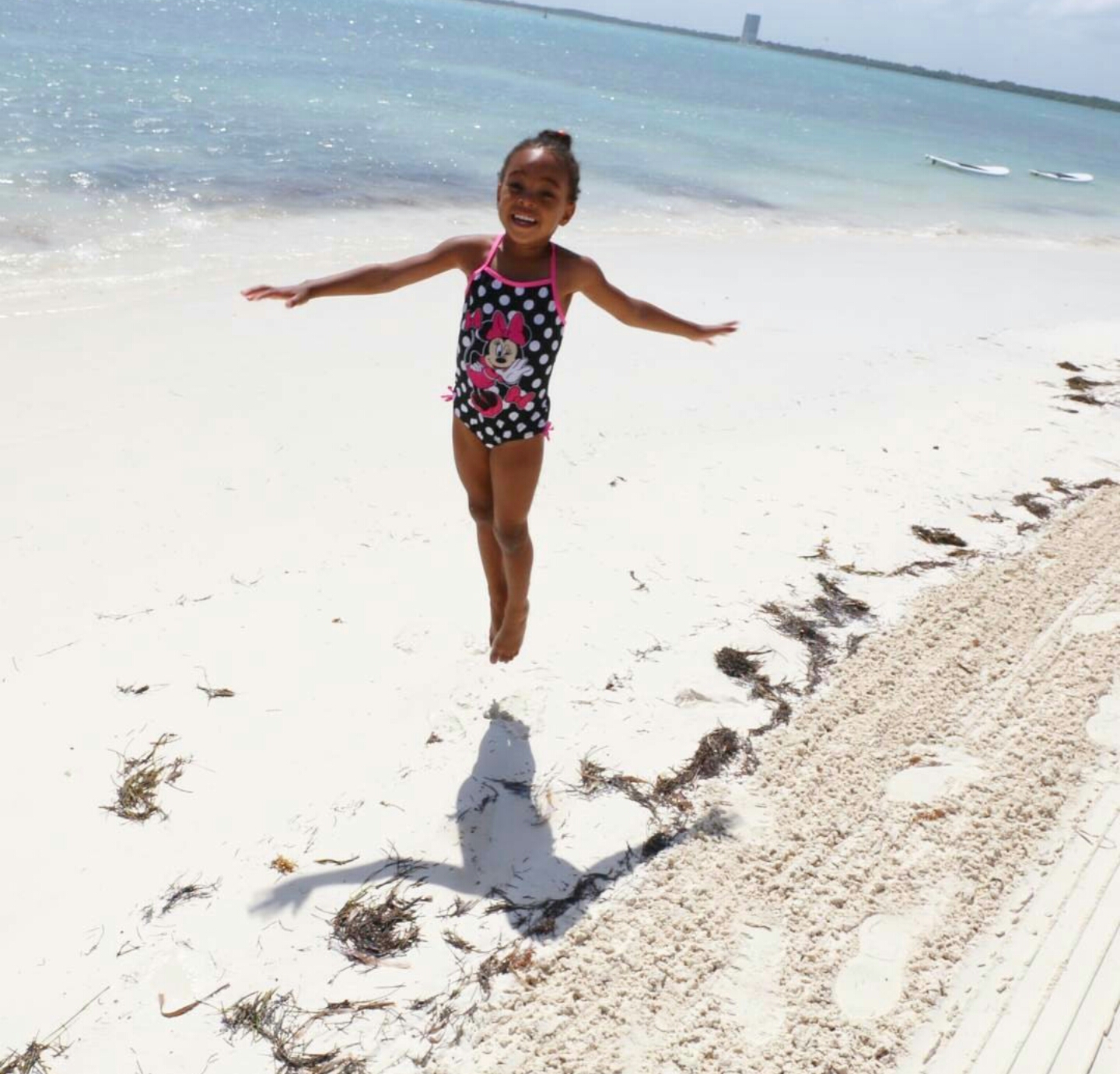 Monica shares beautiful photos of herself and her family as they hit ...