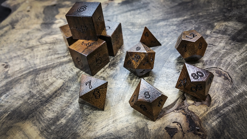 Confessions of a Reformed RPGer: Artisanal Craft Dice Part 5: Grading ...