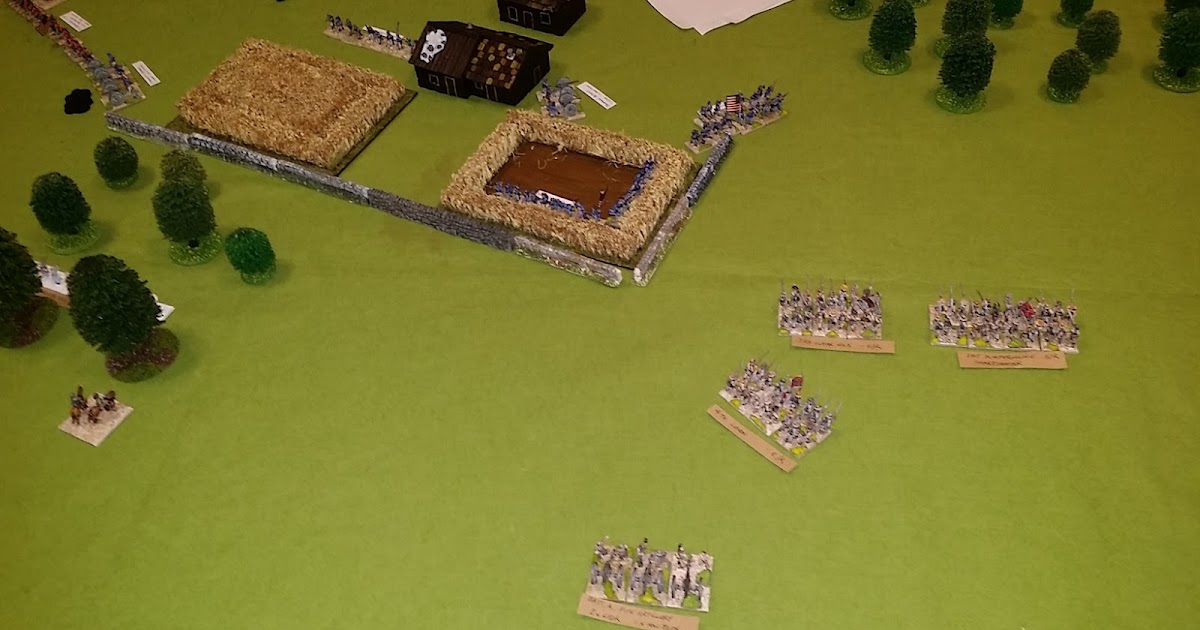 my little wargame blog: Longstreet campaign - the walled farm scenario ...