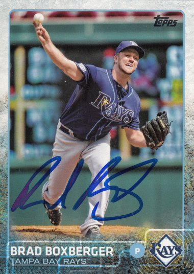 Daily Autograph: Brad Boxberger