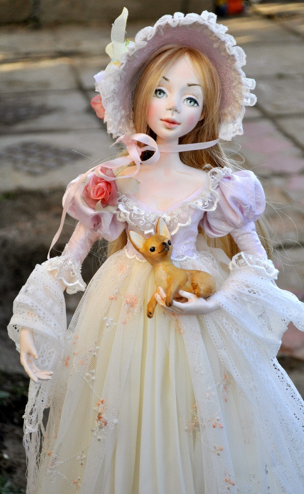 Куклы с душой от Татьяны Пущиной: На прогулке