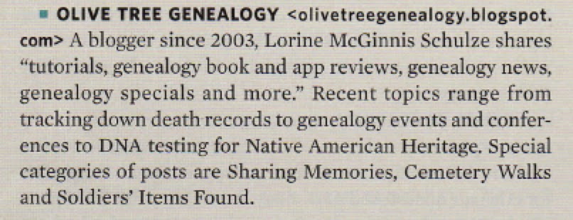 Olive Tree Genealogy Blog: Olive Tree Genealogy Blog in Top 40 for 2013 ... Olive Tree Genealogy Blog: Olive Tree Genealogy Blog in Top 40 for 2013 ...