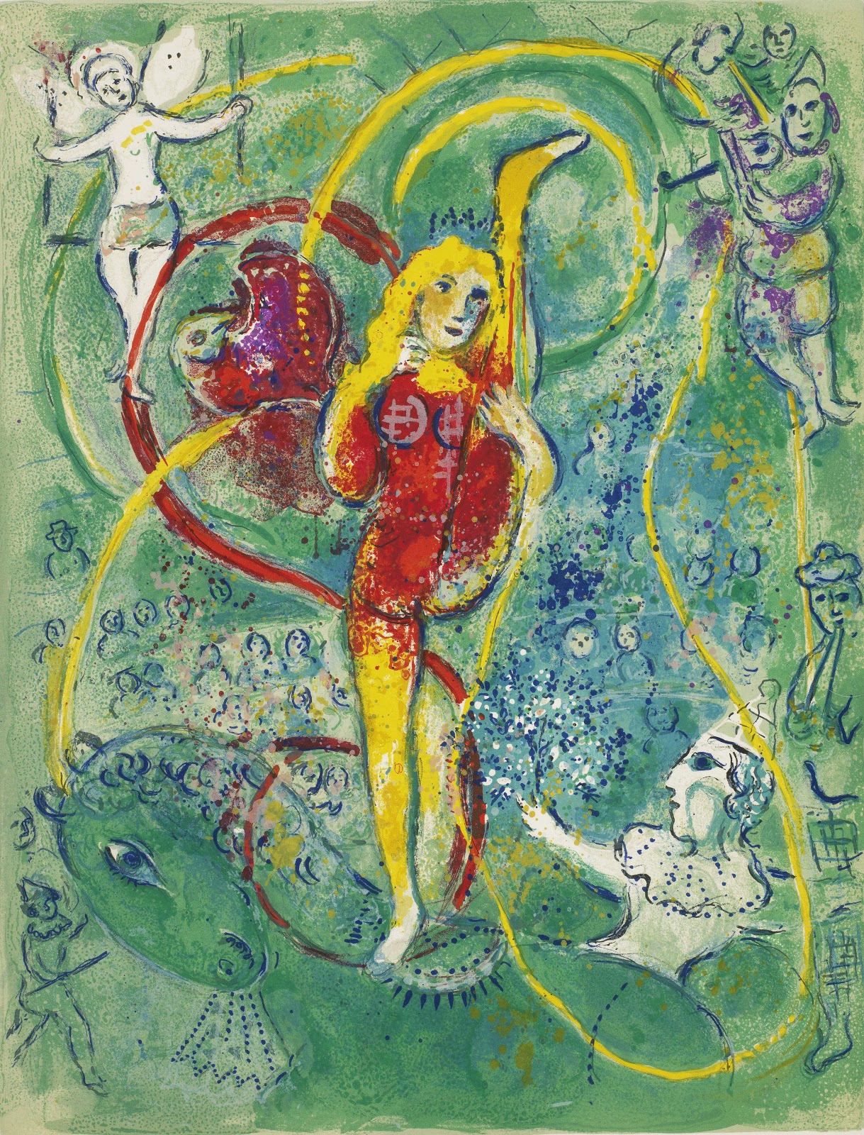 Marc Chagall | Le Cirque series | Tutt'Art@ | Pittura * Scultura ...
