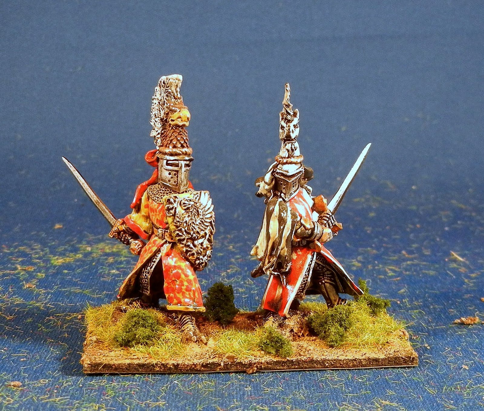 Bob's Miniature Wargaming Blog: 28mm French Foot Knights