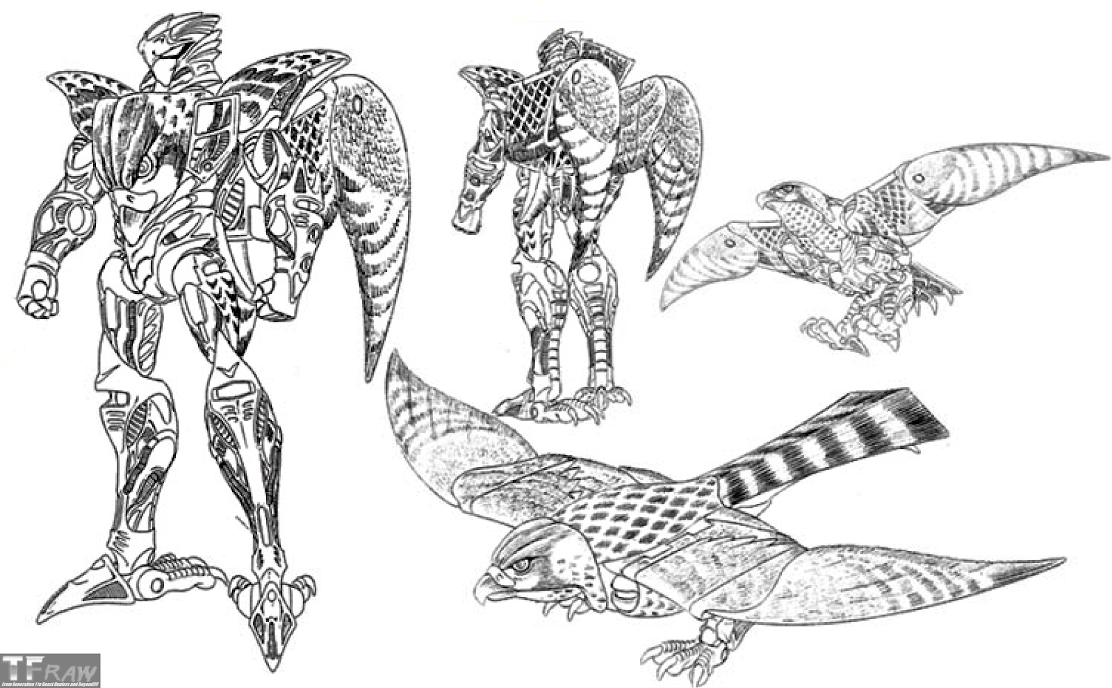Beast Wars Character Designs