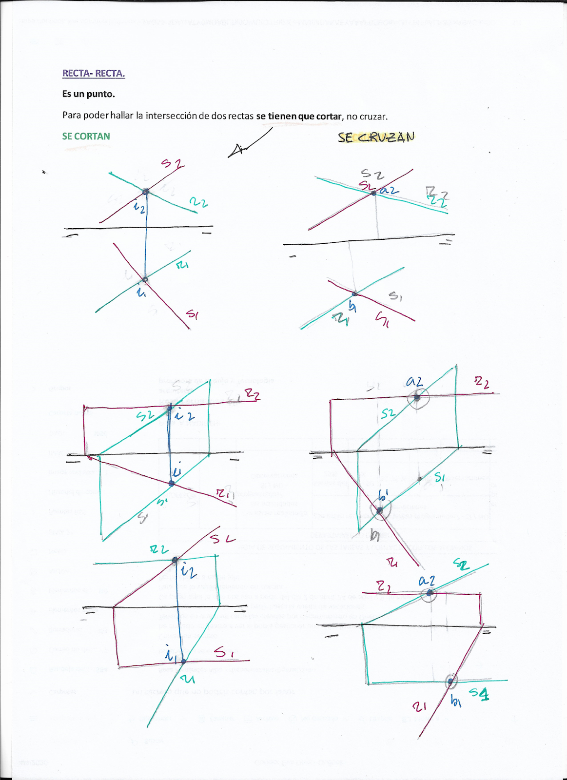 BTO DIBUJO TÉCNICO: INTERSECCIONES