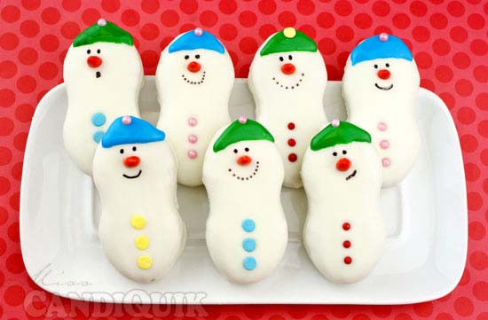 Cute and Easy Snowman Cookies Ideas | 24 Snowman Christmas Cookies
