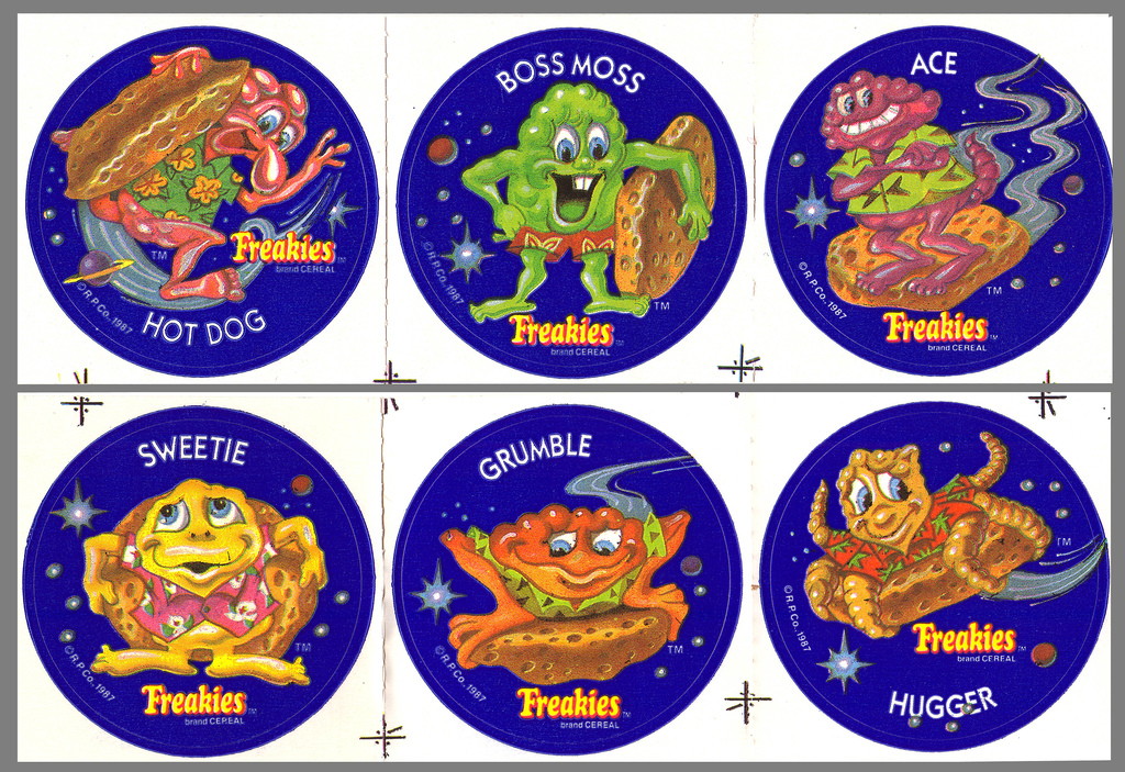 NEO-RETRO-CRASH: Grab Bag Wednesday: Whatever happened to Freakies Cereal