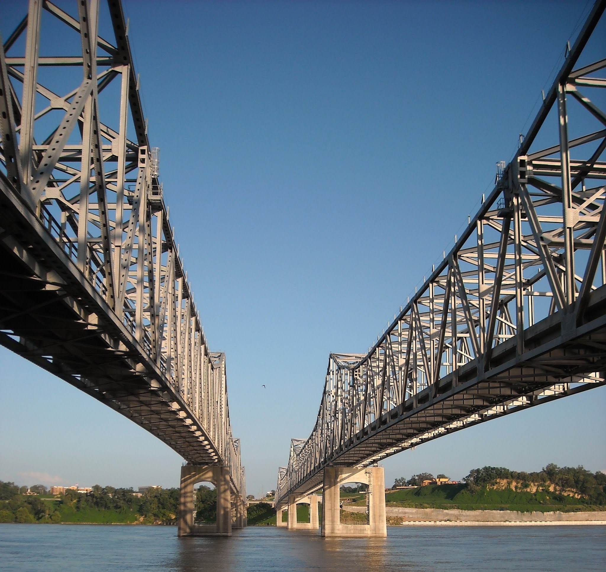 Industrial History: US-84+425 1940+1988 Bridges over Mississippi River ...