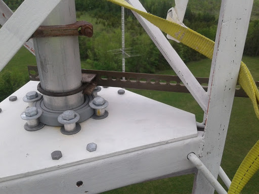 Pattern and Match: Mast for the 15/20 Meter Tower