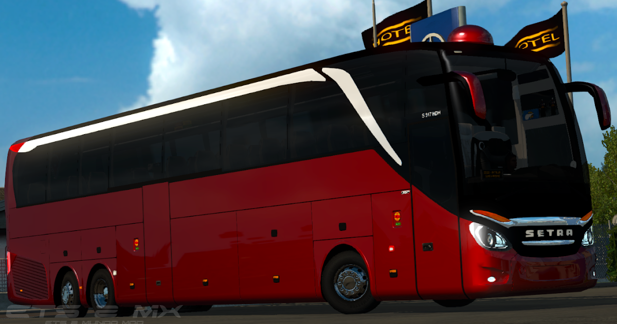 (Autobús ETS 2) Setra 517 HDH (Versión 3.5) - ETS 2 Mundo Mod