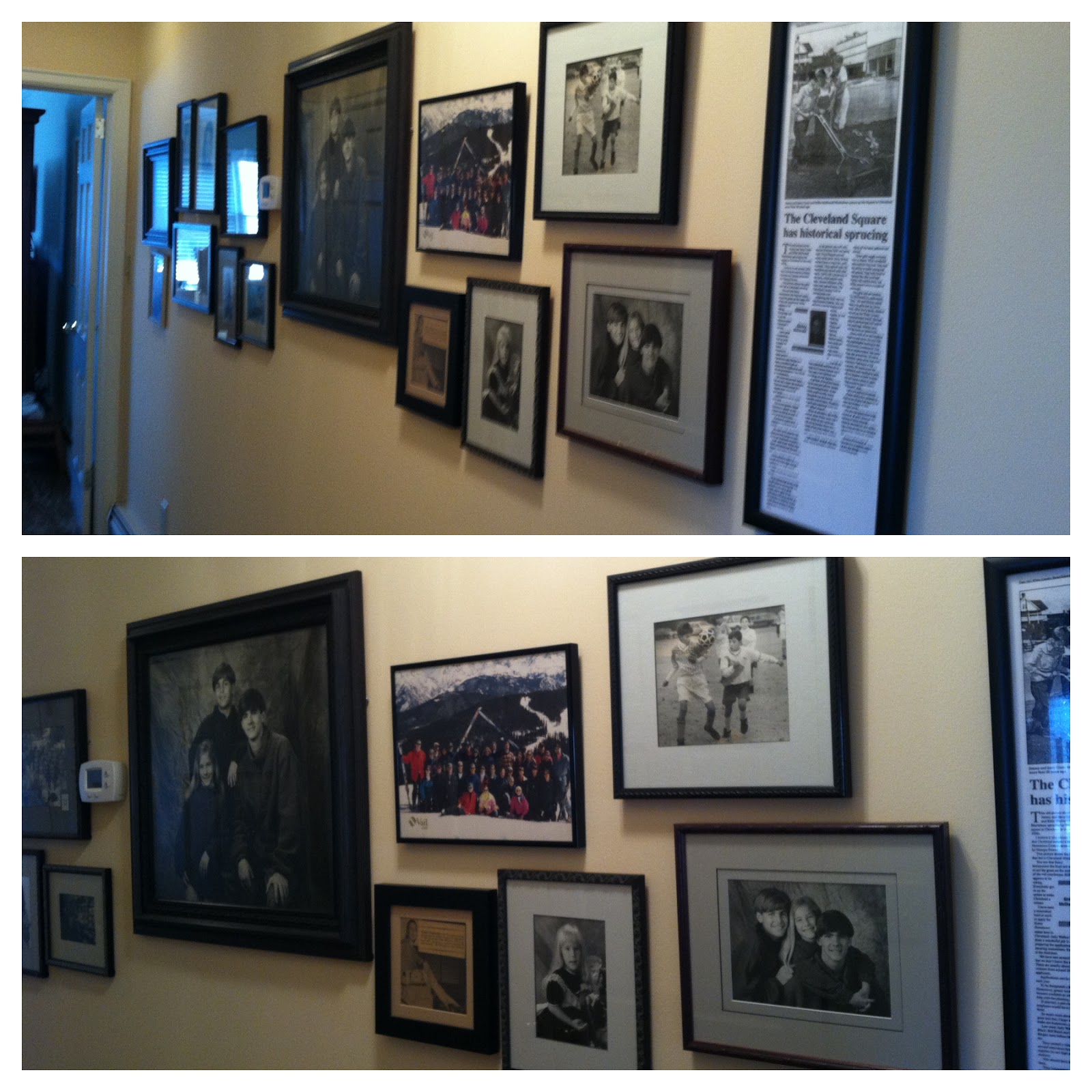 Bellissimo and Bella: Gallery Walls: Examples and How-To