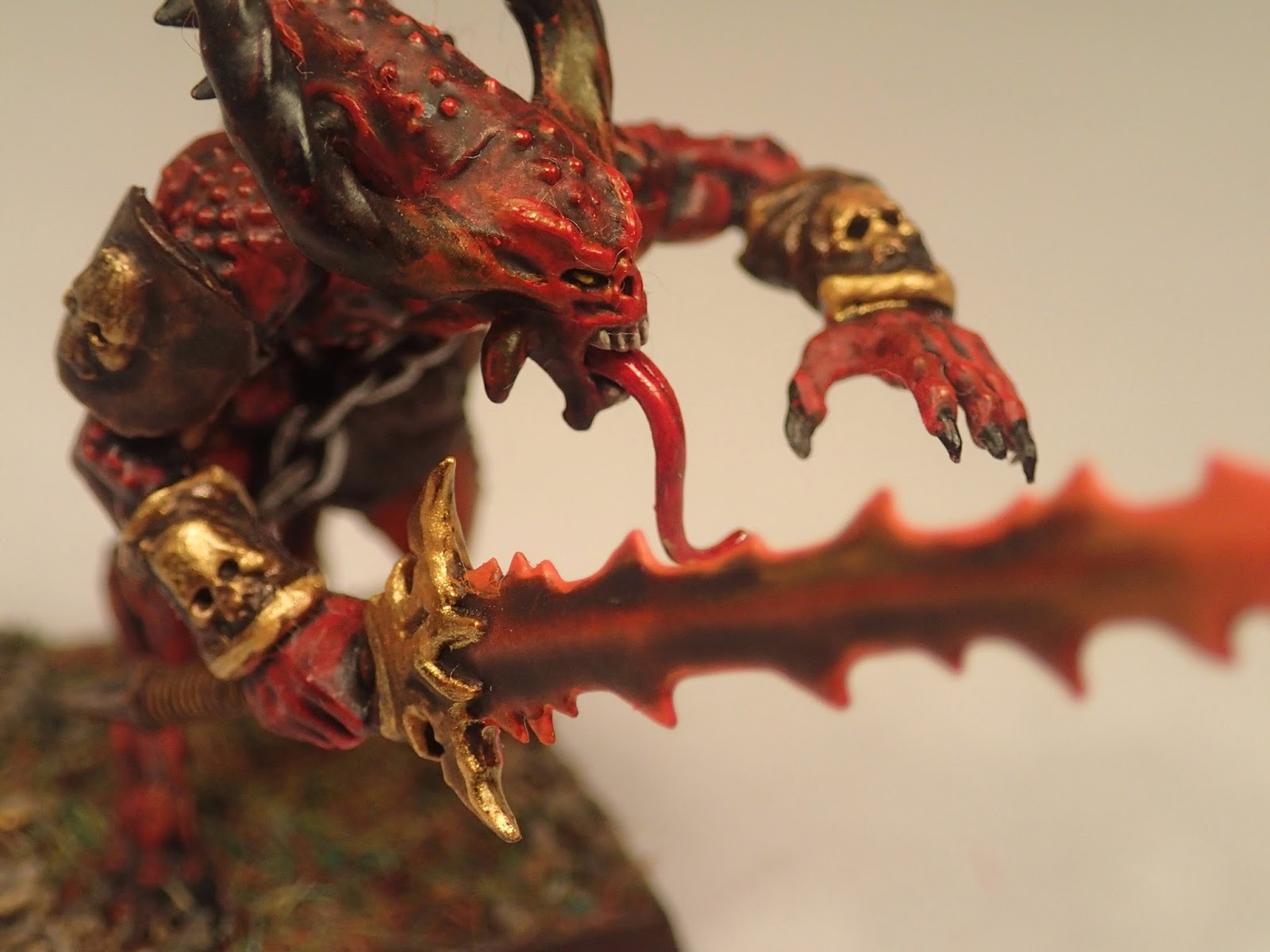 The Greater Army of Khorne: Converted Bloodletters in Armour