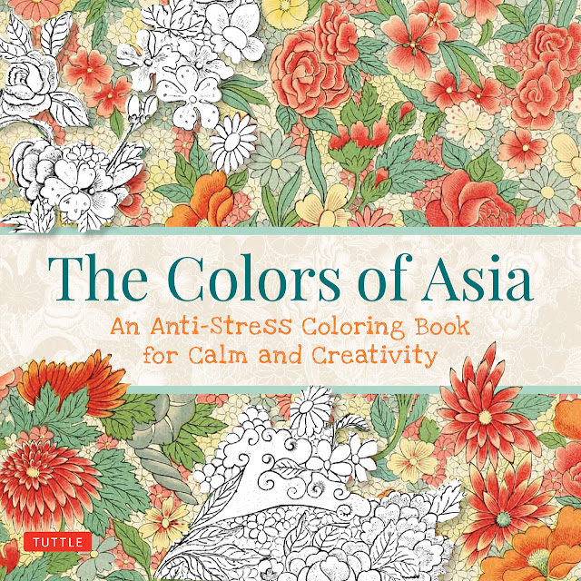 Handmade by Deb: Giveaway Hop - The Colors of Asia Coloring Book
