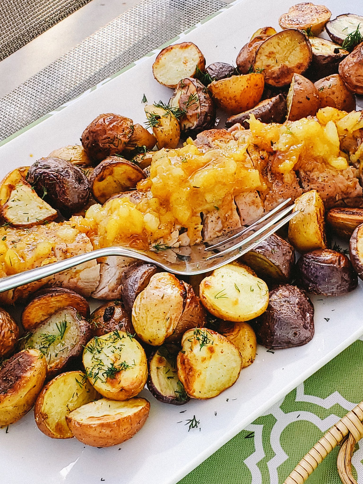 Slice of Southern: Spring Fling: Garlic New Potatoes