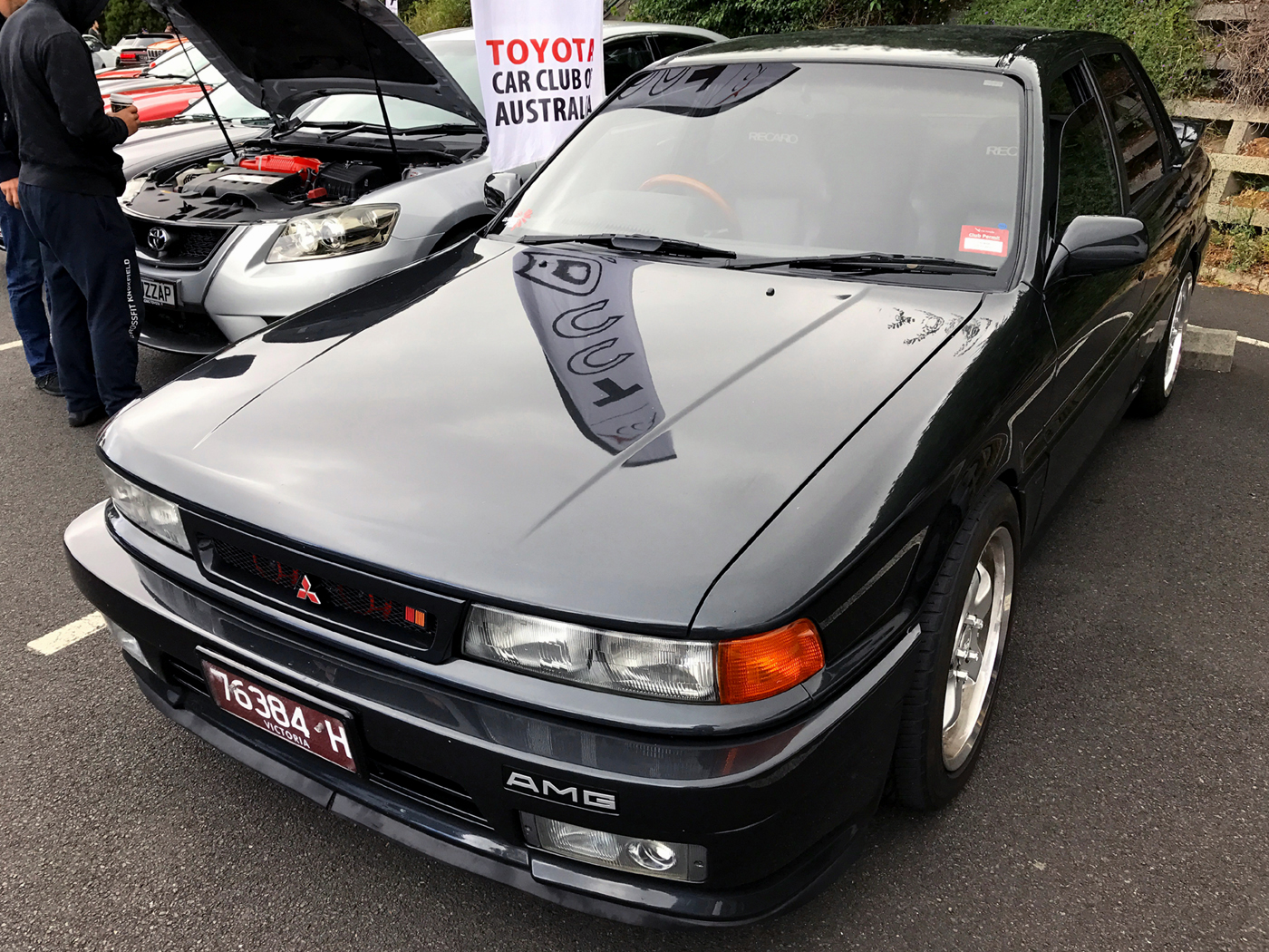 80sHERO: Autobahn Midnight: The 1989- E33A Mitsubishi Galant AMG.
