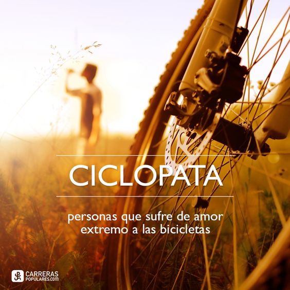 Veinte imágenes en bicicleta.