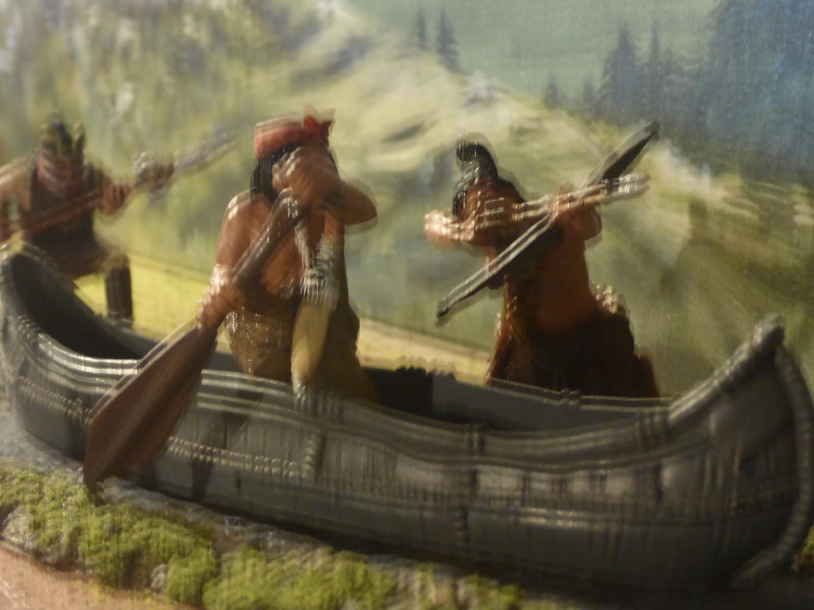 My 1/32 world: Alaskan Tlingit Warriors