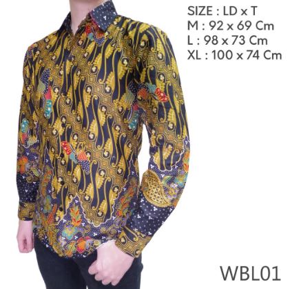 16+ Model Kemeja Batik Pria Kombinasi Modern Terbaik