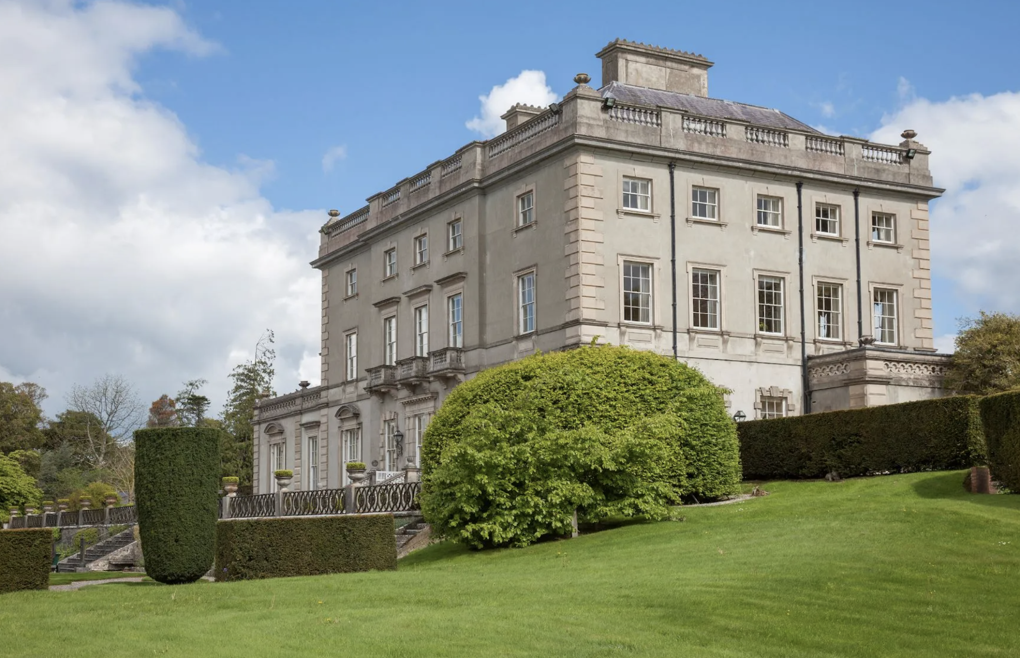 Lord Belmont in Northern Ireland: Abbeyleix House